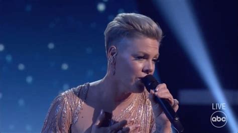 Pink Sings Hopelessly Devoted To You To Honor Olivia Newton John
