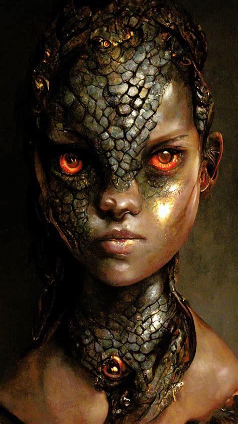 A Scaley Girl Scrolller