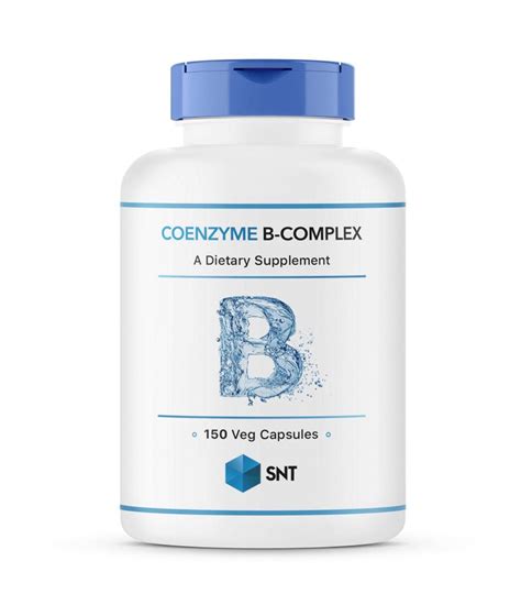 SNT Coenzyme B-complex, Коэнзим В-комплекс, 150 капсул - купить с ...