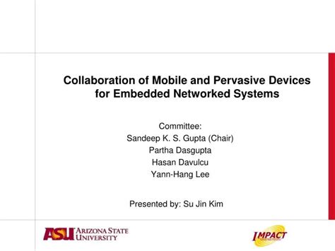 Ppt Collaboration Of Mobile And Pervasive Devices For Embedded
