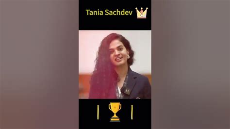 Tania Sachdev Talks About Her Meeting With Pm Modi Chess Tania