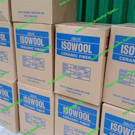 Jual Isowool Ceramic Fiber Density 96kg Insulasi Oven Tahan Panas
