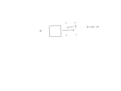 solved ii part of a single rectangular loop of wire with dimensions