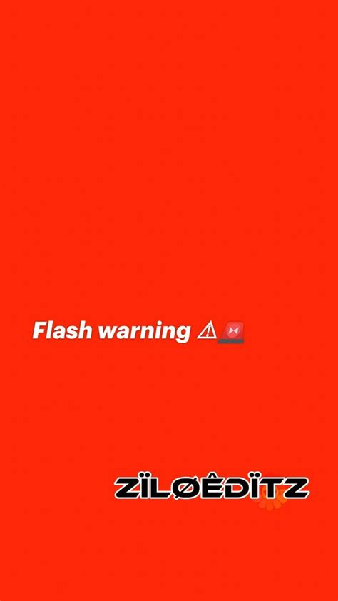Flash Warning Background
