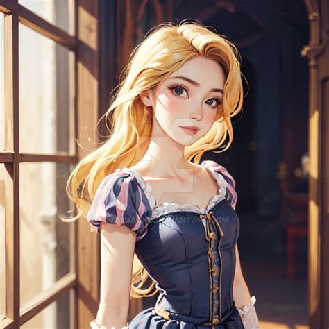 Rapunzel Disney Valnej Fan Art Style Ep1 By Valjacko On Deviantart