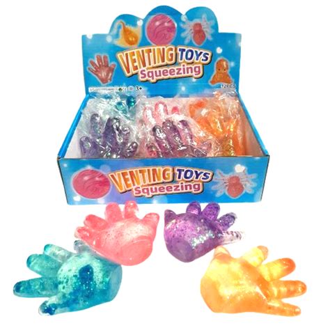 Squishy Glitter Hand Toys In Sa