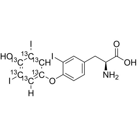 Reverse T3 13c6 3′5′3 Triiodothyronine 13c6 Stable Isotope