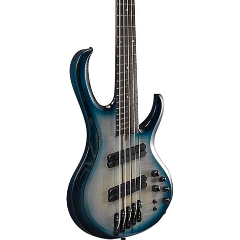 Ibanez Btb705lm 5 String Multi Scale Electric Bass Guitar Cosmic Blue