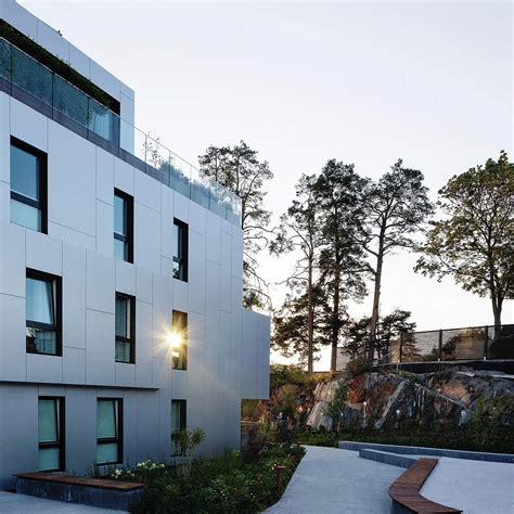 Lightweight Anodized Aluminum Panel Facade Cladding With Exceptional