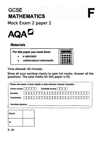 Gcse Maths Mixed Questions Teaching Resources