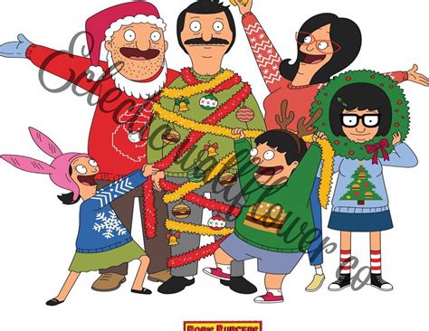 Bobs Burgers Digital File Png Jpeg Digital Download Cartoon