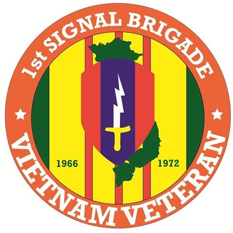 1st Signal Brigade Vietnam Veteran Decal Vietnam Veteran Decals