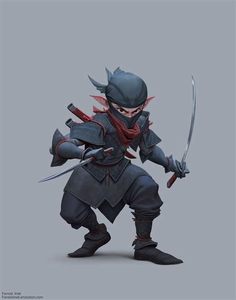 Halfling Assassin By Forrest Imel Imaginaryhalflings