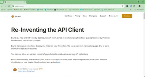 What Is An Alternative To Postman Bruno Dev Community