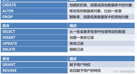 网络安全——数据库基础知识 数据库安全基础 csdn博客