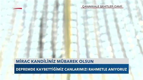 Mirac Kandili Özel Yayını YouTube
