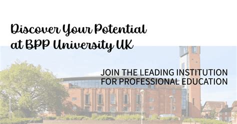 Unlock Your Future With Bpp University Uk Admission 2024 Ambitio