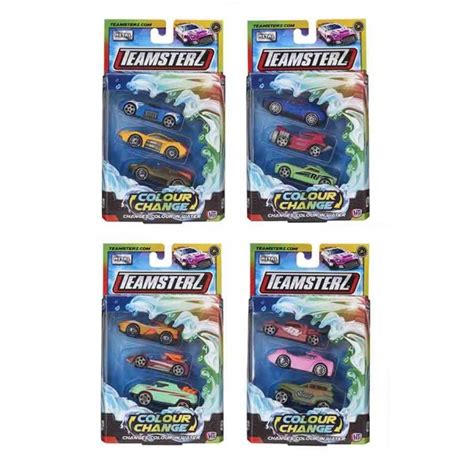 Teamsterz Street Machines Colour Change 3 Pack Vehicles – Toy Factory