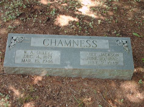 Sally Jackson Chamness 1882 1949 Find A Grave Memorial