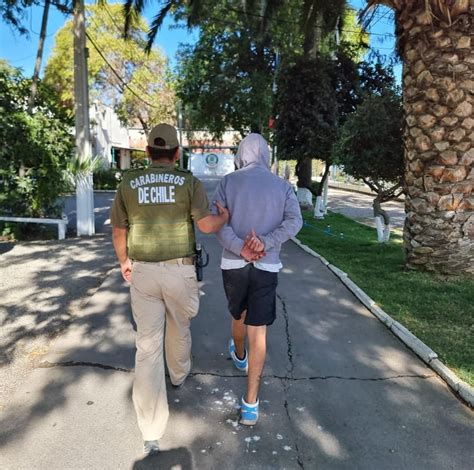 Carabineros Del Departamento SEBV Detienen A Sujeto Vinculado A Banda