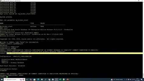 Setup Heterogenous Oracle Data Guard Broker 19c Youtube