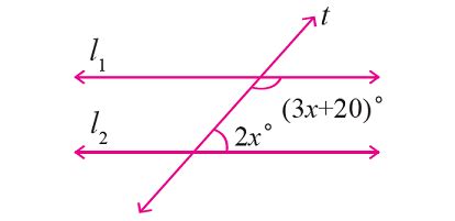 Parallel Lines Cut By A Transversal Worksheet