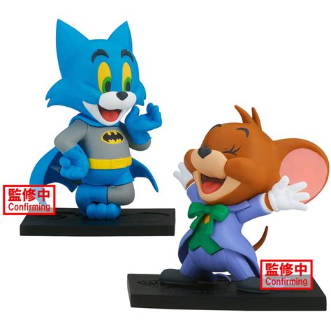 Tom And Jerry Figure Collection Tom And Jerry As Batman Wb 100th Anniversary Ver Tokyo