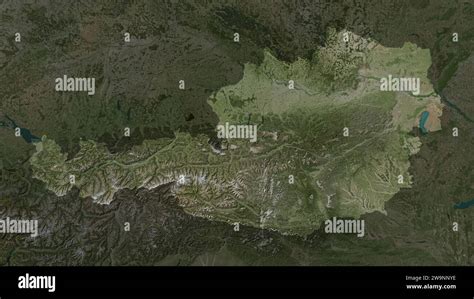 Austria Highlighted On A High Resolution Satellite Map Stock Photo Alamy