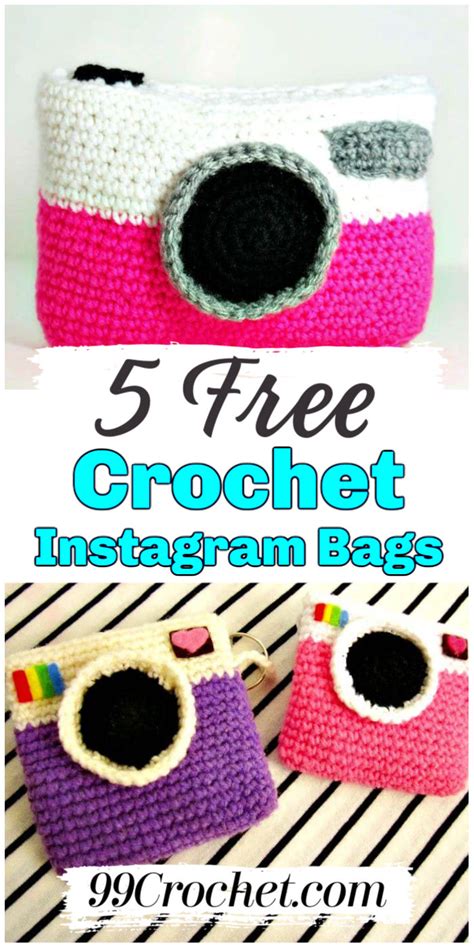 5 Free Crochet Instagram Bag Patterns 99 Crochet