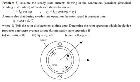 Solved Problem 3 Assume The Steady State Currents Flowing