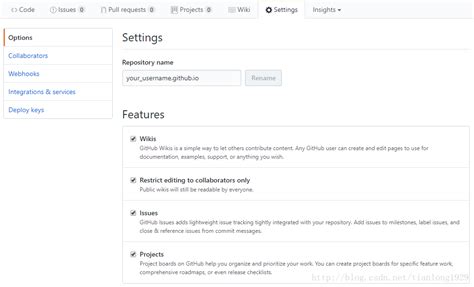 github注册、创建repository、搭建基于github的个人网页 repository url 投稿怎么填 csdn博客