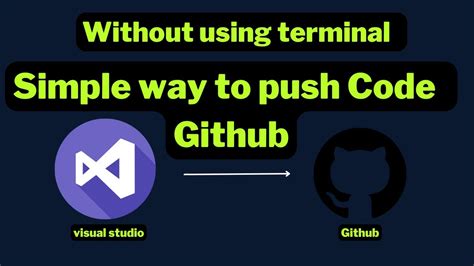 How To Push Code To GitHub From Visual Studio Code Vs Code Without