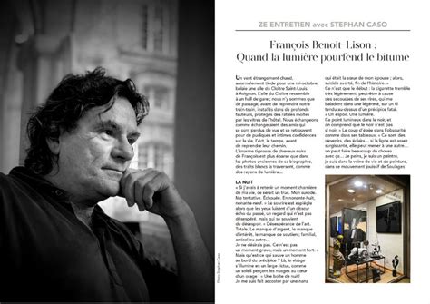 Francois Benoit Lison Galerie Michel Perrier