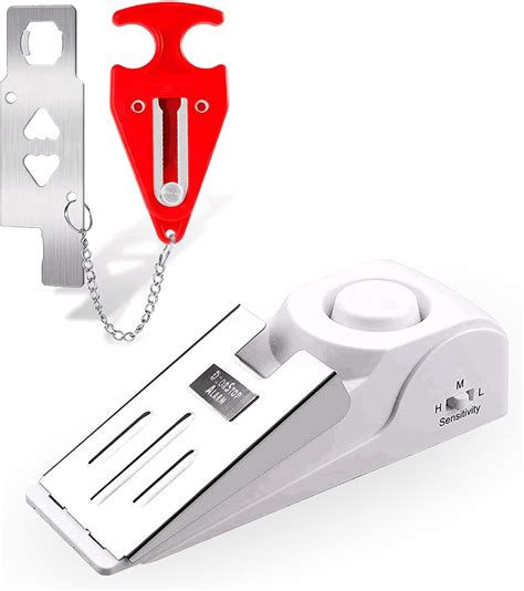 Kerui Door Stop Alarm And Portable Door Lock Dual Protection