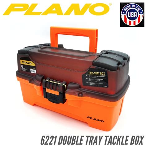 Plano fishing box 6221 Double Tray Tackle Box | Shopee Malaysia