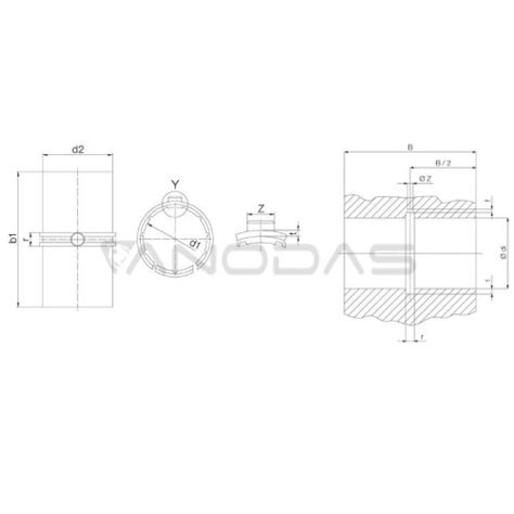Drylin R Jum 11 20 įvorė