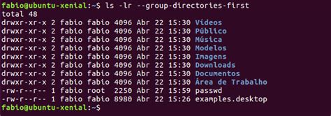 Como Listar O Conteúdo De Diretórios Com O Comando Ls No Linux Bóson