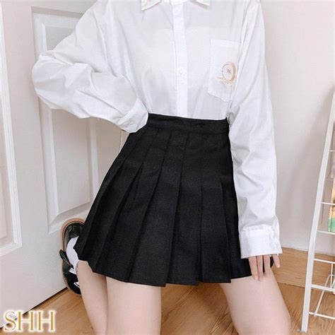 ミニスカート プリーツ Aライン 黒色 スカパン Skirt Mini0008 Bk ミニスカート専門店 昌平本舗本店 通販