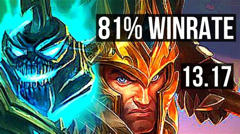 HECA Vs J4 JNG 81 Winrate 16 3 9 Legendary KR Diamond 13 17