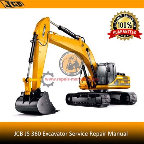 Jcb Js360 Excavator Service Repair Manual
