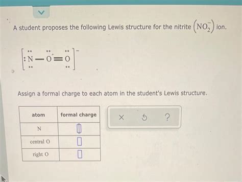 Solved A Student Proposes The Following Lewis Structure For Chegg