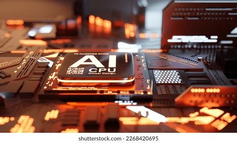 Ai Artificial Intelligence Cpu Processor Controlling Stock Illustration Shutterstock