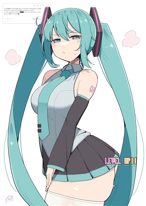 Hatsune Miku Vocaloid Drawn By Kooei Danbooru