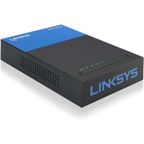 Linksys Wired Vpn Router Openvpn Firewall Schwarz Blau Neu Kaufen 129 95