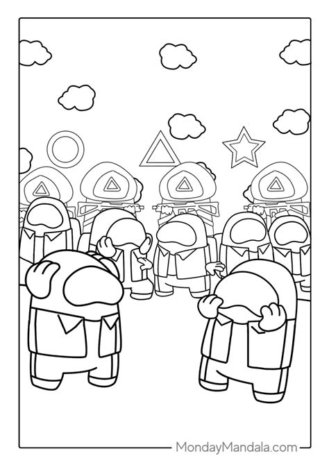 29 Squid Game Coloring Pages Free Pdf Printables
