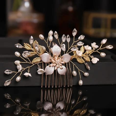 Qiuhong Shop Içinde Düğün Saç Aksesuarları Kristal Saç Fiyatı