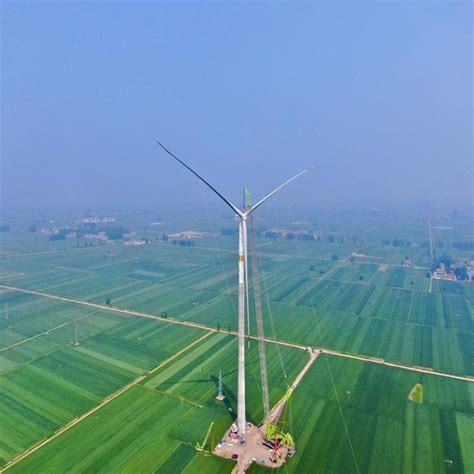 中国能建安徽电建二公司承建的蒙城坛城100兆瓦风电项目全部风机吊装完成手机新浪网