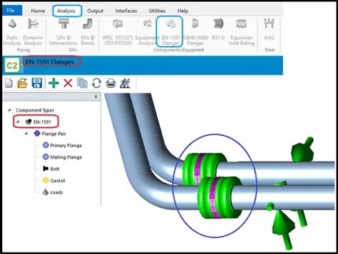 recorded webinar on detailed flange analysis with caesar ii using en 1591 what is piping