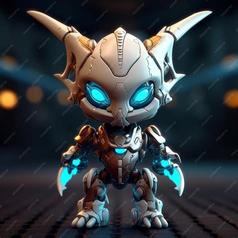 Premium Photo Miniature Transformation Robotic Suit