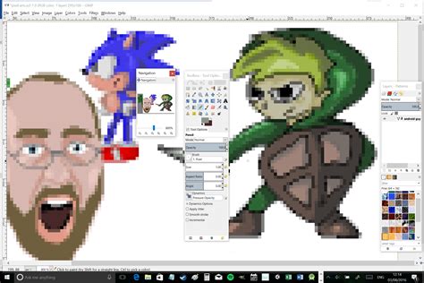 Gimp Pixel Art Blurry 776 X 560 Png 19 кб
